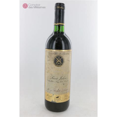 Moulin De La Bridane 1992 St Julien