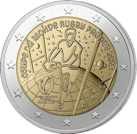 Pièce France Monnaie de Paris 2 euros commémo 2023 UNC Coupe du