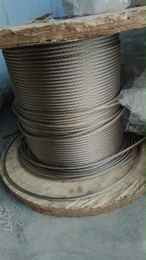Iwrc Stainless Steel Wire Rope M Mm At Rs Meter In