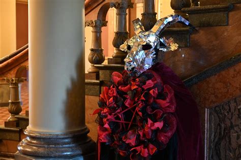 Satanic Temple Says Part Of Display In Iowa Capitol Destroyed Beyond
