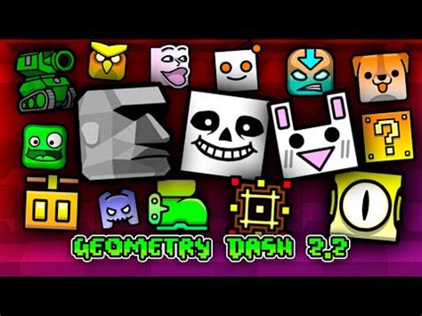 C Mo Desbloquear Los Nuevos Cubos De Geometry Dash Youtube