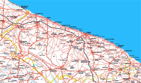 Cartina Puglia Turismo La Cartina Della Puglia Laterradipuglia Shop
