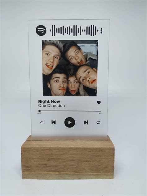 Placa Spotify Interativa em Acrílico 2mm 10x15 Elo7