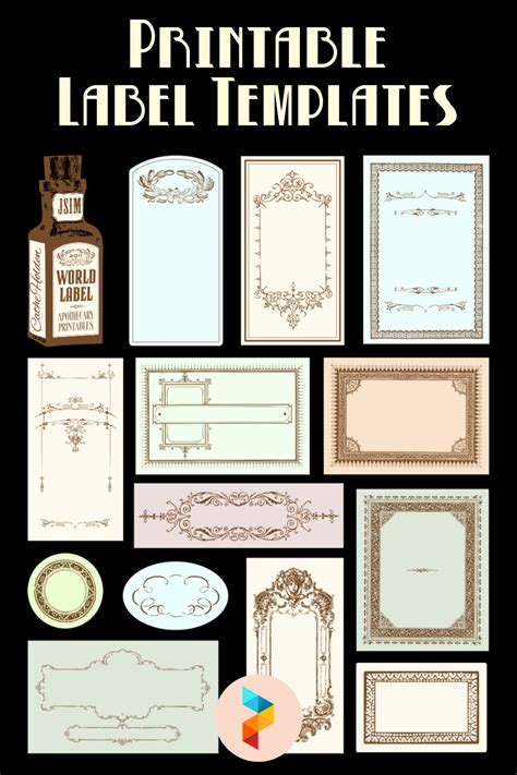 10 Best Free Printable Label Templates PDF For Free At Printablee