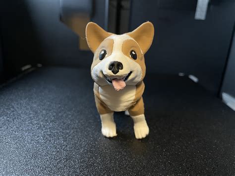 Fichier STL Nugget le Flexi CorgiModèle à imprimer en 3D à télécharger