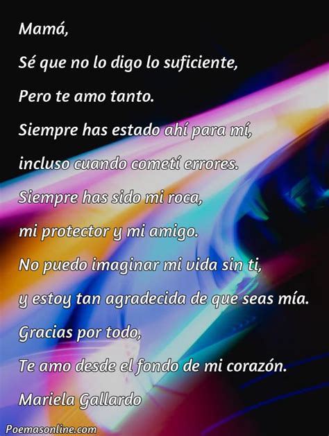 Cinco Poemas Para Mama De Hija Poemas Online