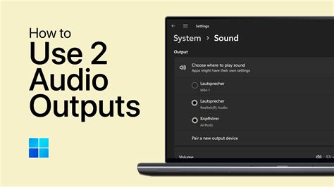 How To Use Audio Outputs At The Same Time On Windows Tech How
