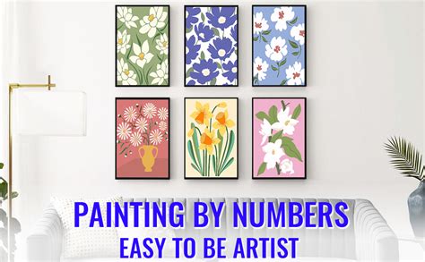 YALKIN Paint By Numbers For Adults And Beginner Painting By Number