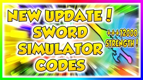 New Update Roblox Sword Simulator Codes July Youtube
