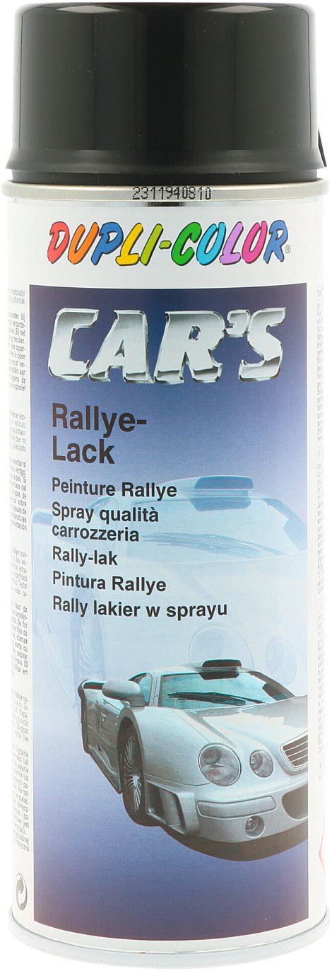 Dupli Color Lackspray Cars Gl Nzend Schwarz Ml Kaufen