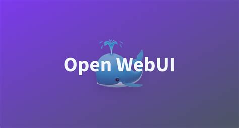 Open Webui A Hugging Face Space By Open Webui