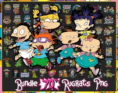70 Rugrats Bundle Png Free Svg Files For Cricut