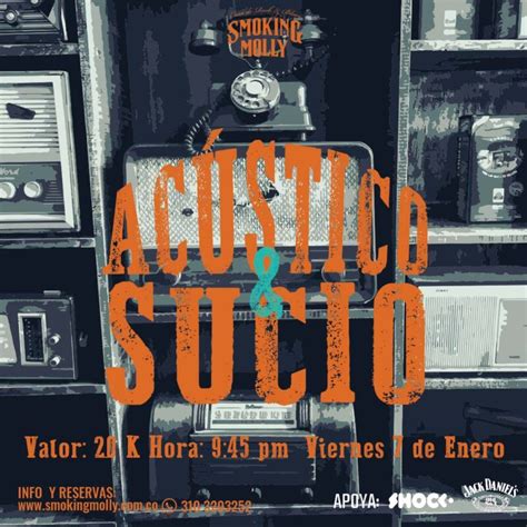Acústico y Sucio Rock n Roll Bar de Rock y Blues en Bogotá