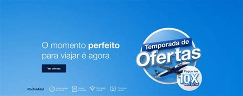 Promoção Azul tem passagens aéreas a partir de R 189 ou 3 000 pontos