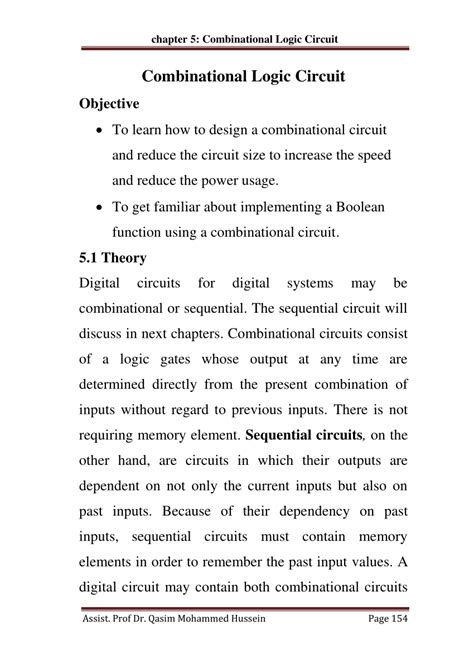 pdf chapter 5 combinational logic circuit
