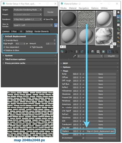 How Displacement Maps Work And How To Optimize Them In V Ray Part