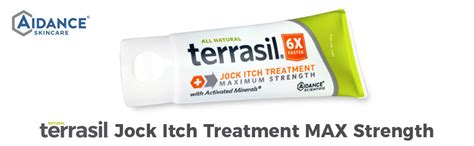 Terrasil Jock Itch Treatment Max Fast Acting Natural Antifungal