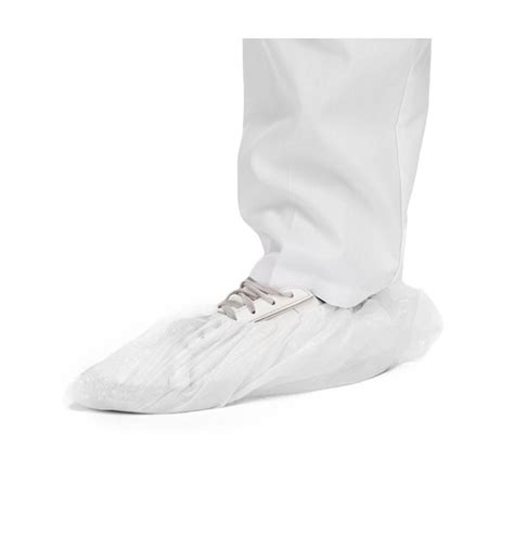 Cubrezapatos En Polietileno G80 Blanco 100 Uds