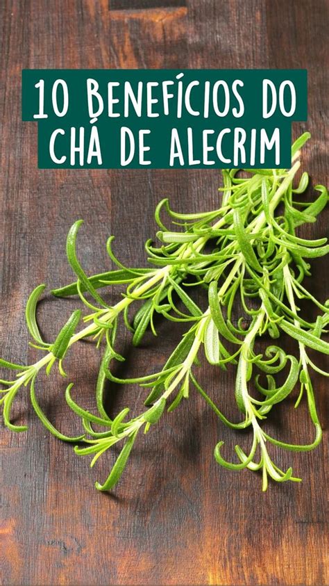 10 Benefícios do Chá de Alecrim Chá de alecrim Ervas curativas Chás