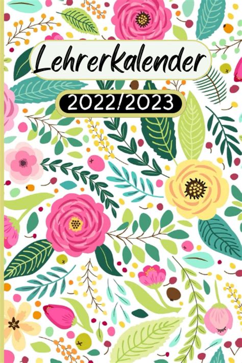 Lehrerkalender 2022 2023 Der A5 Lehrerplaner für das Schuljahr 2022