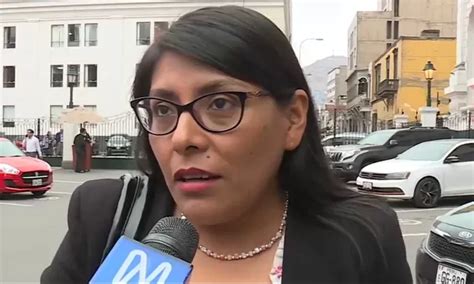 Margot Palacios no descarta alianza entre Perú Libre y Fuerza Popular