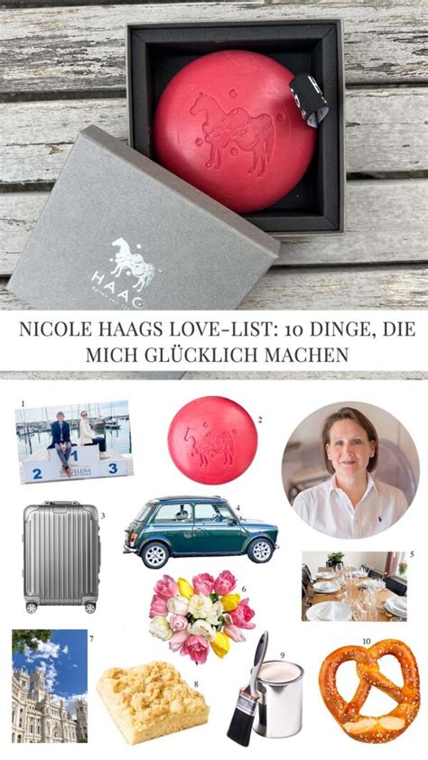 Nicole Haag Von Seifen Haag Meine Ganz Pers Nliche Love List