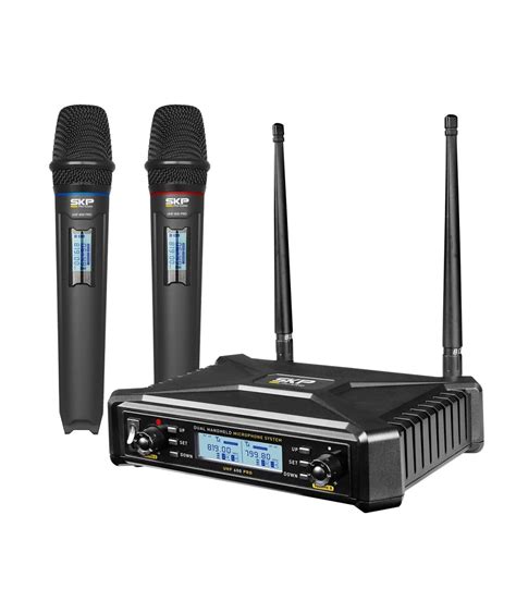 UHF 600 PRO MICRÓFONO DOBLE MULTIFRECUENCIA INALAMBR