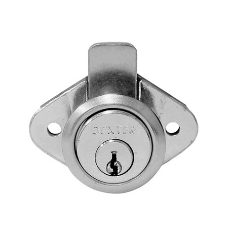 Cerradura C P Mueble Cilindro Teclas Cromo Dexter Serur