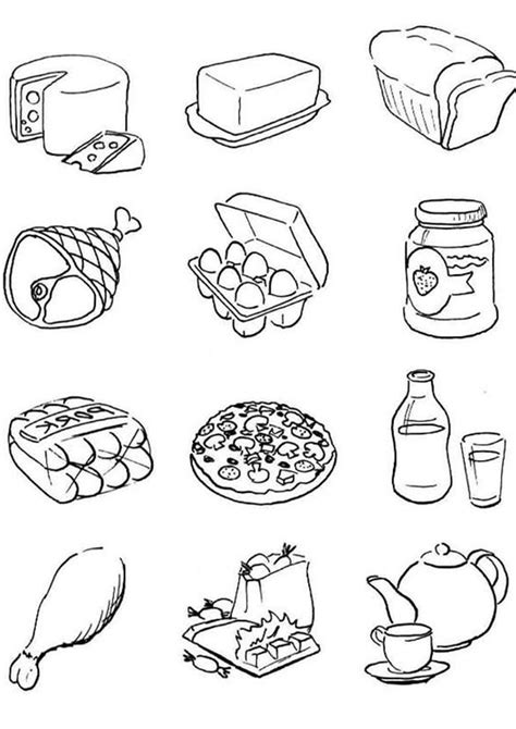 Food Coloring Sheets Free Printable