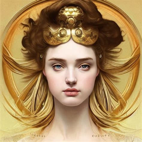 Goddess Graceful Ultra Realistic Photo Portrait Of Venus Pain