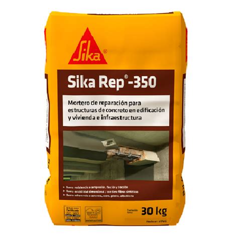 Reparar elementos estructurales de concreto SIKA REP 350 Sikaguía Perú