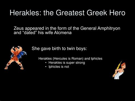 PPT Herakles The Greatest Greek Hero PowerPoint Presentation Free