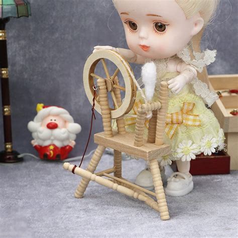 Airads Dollhouse 1 12 Scale Dollhouse Miniatures Wooden Spindle