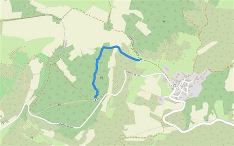 Chemin De La Capitelle Des Planeseses Hiking Trail Cassaignes