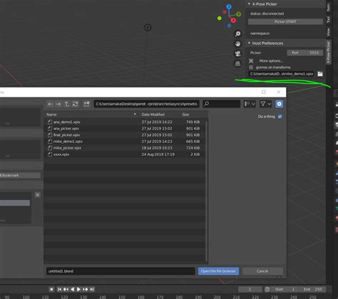 x pose picker animation tool for blender 3 x 78 by pierreschiller released scripts and
