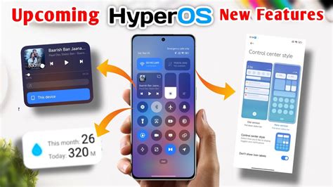 Xiaomi HyperOs Control Centre New Features YouTube