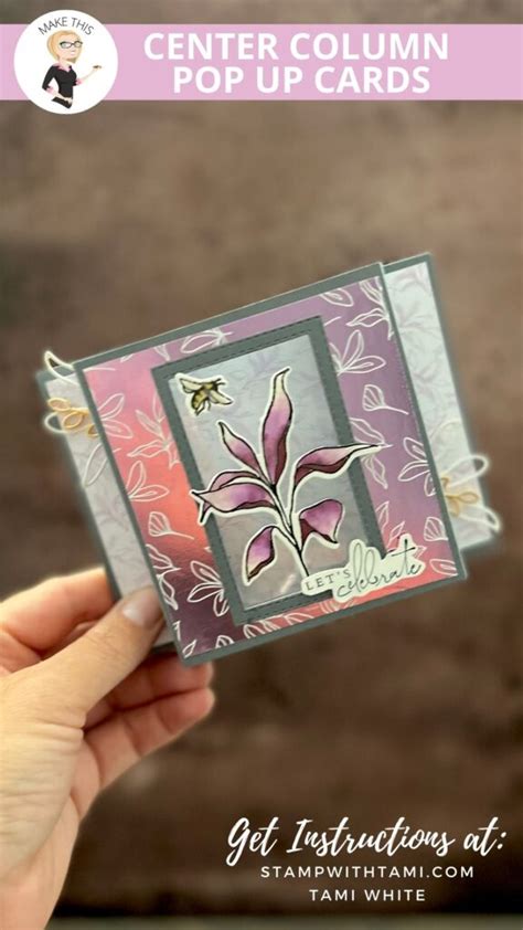 Splendid Day Center Pop Up Series Cards Stampin Up Fun Fold Cards