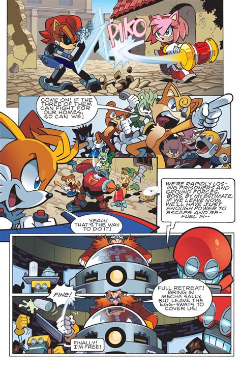 Hourly Archie Sonic On Twitter From Sonic The Hedgehog Issue 236