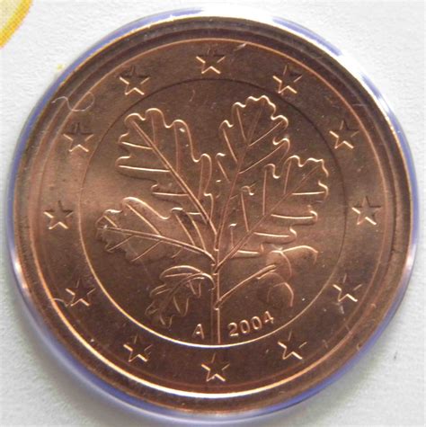 Deutschland 2 Cent Münze 2004 A euro muenzen tv Der Online