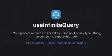 Useinfinitequery Trpc