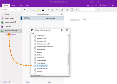 Uwp How To Using Gem Menu To Open The Shared Notebook From Other