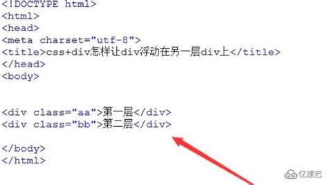 css怎么让div悬浮于另一个div上 web开发 亿速云