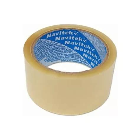 Cinta Adhesiva Para Empaque Transparente Navitek 48mm X 50m Meses Sin