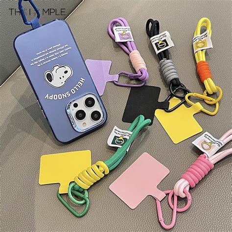 Jual Tali Ponsel Pendek Cocok Warna Gaya Ins Dapat Digunakan Sebagai