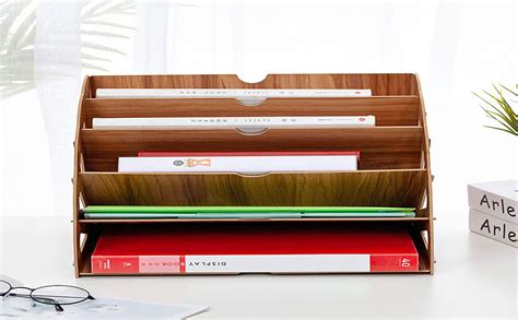 Dokumentenablage Papierablage Holz Ablage Von Office Dokumenten