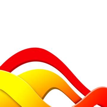 Red Yellow Curves Shapes Curves Shapes Curve PNG Transparent Clipart