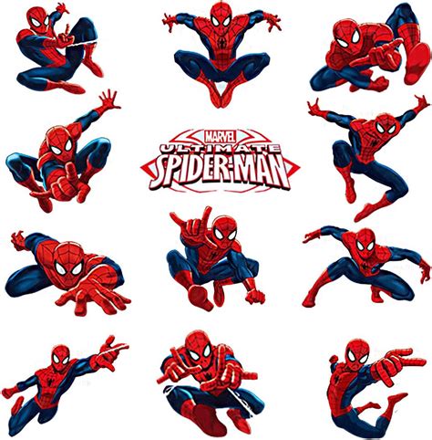 SchwartsCount Spiderman Wall Decal Spiderman Stickers For Wall