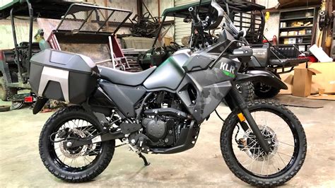 New Kawasaki Klr Adventure Unboxing Complete Build Dual