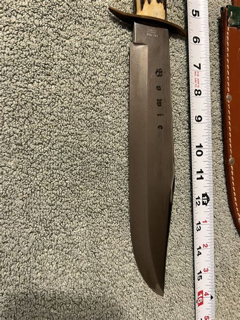 Mavin Vintage Edge Mark Solingen Germany Bowie Knife Massive