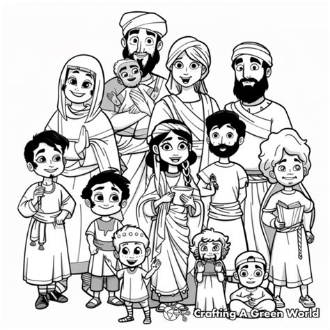 Beatitudes Coloring Pages Free Printable